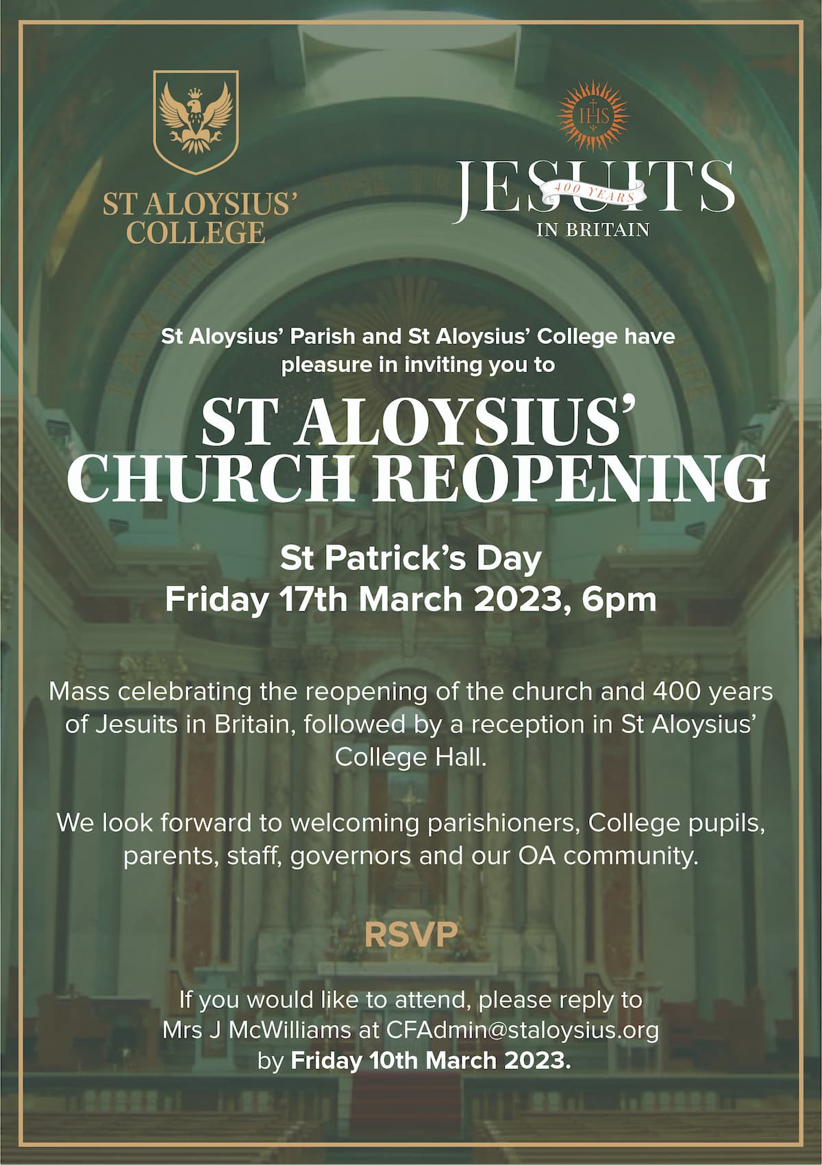 St Aloysius' Glasgow – Welcome to the St Aloysius’ Church website